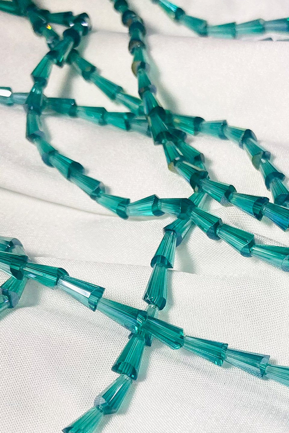 Conical Crystal Beads | Buy Beads Online @The Design Cart