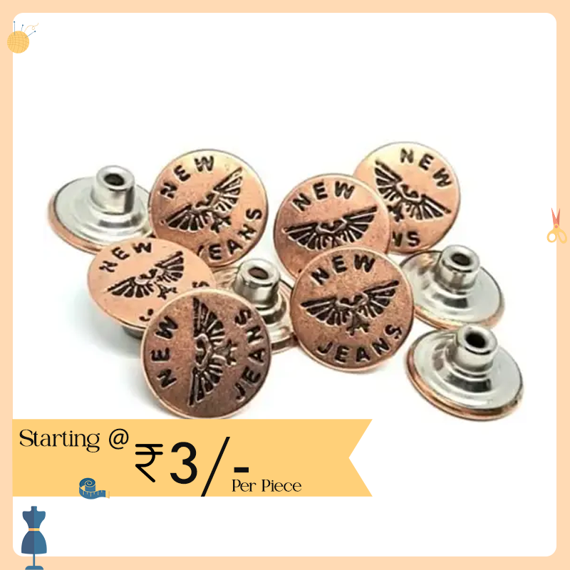 Rivet Buttons At Wholesale