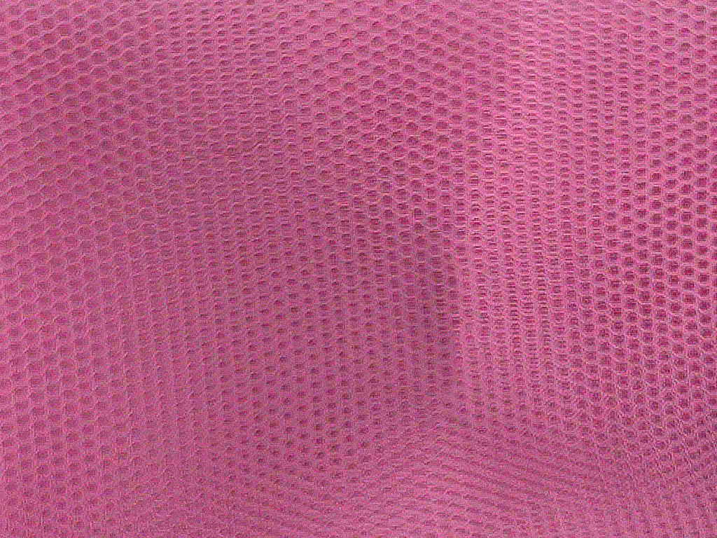 Taffy Pink Plain Net Fabric