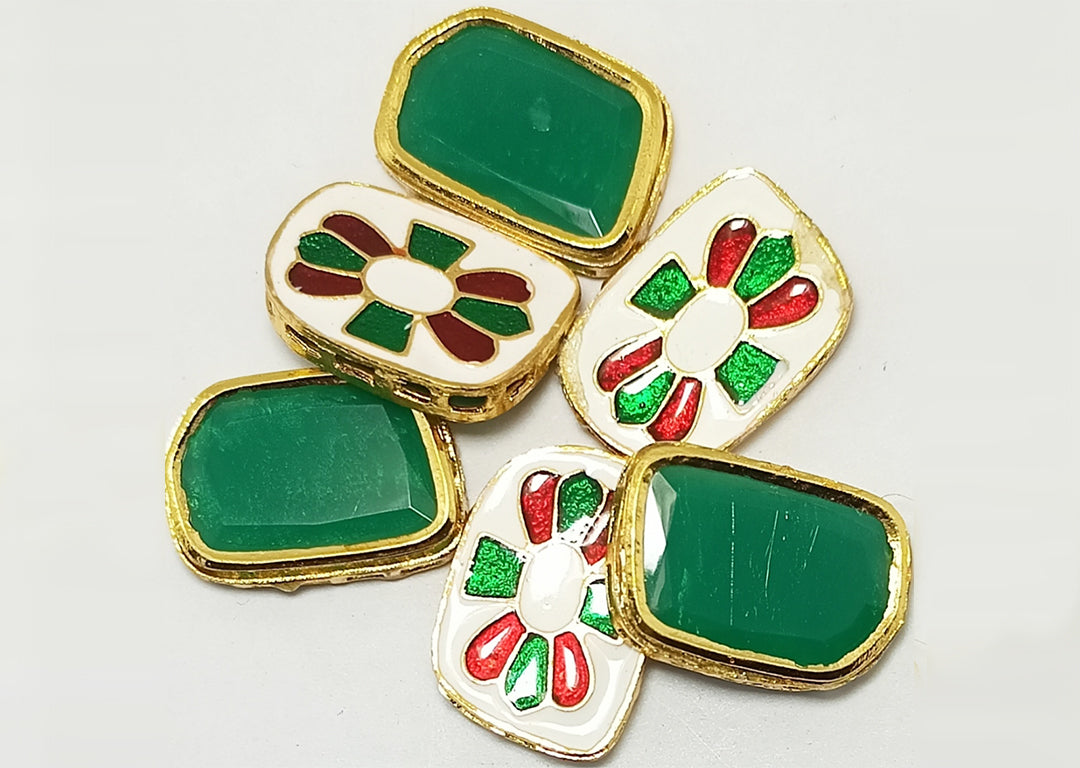Multicolor Rombus Meena Stones