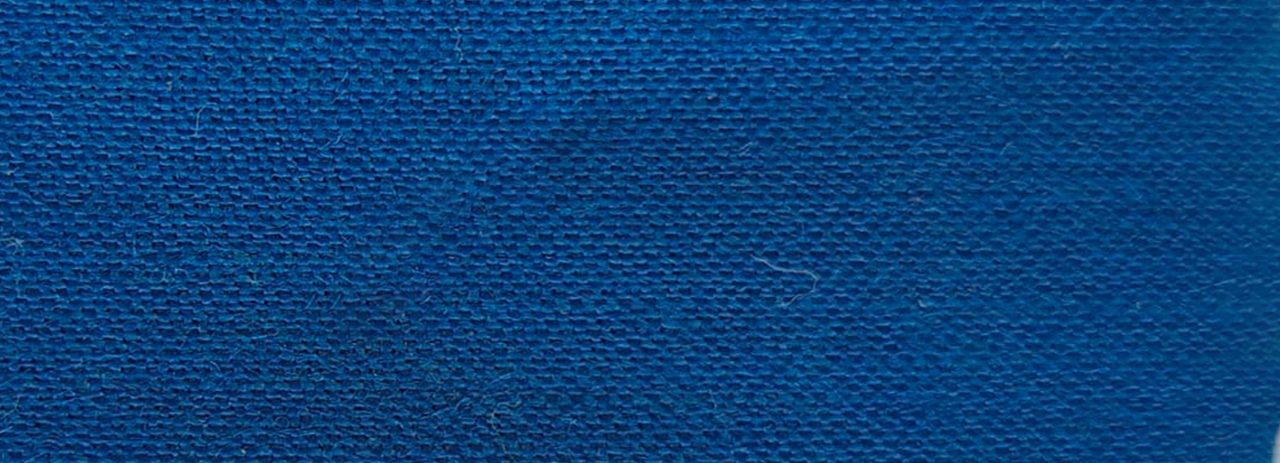 Sapphire Blue Plain Glazed Cotton Fabric (Wholesale)