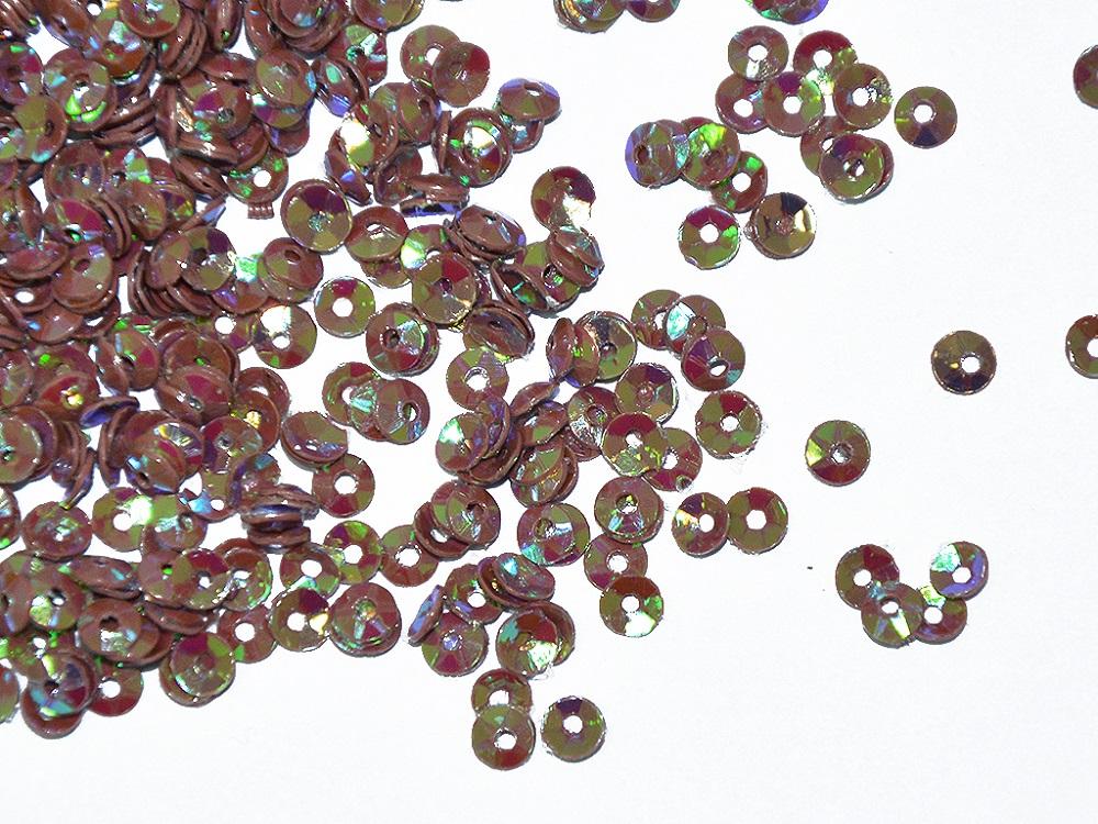 Brown Rainbow Bowl 2 Plastic Sequins(Wholesale)
