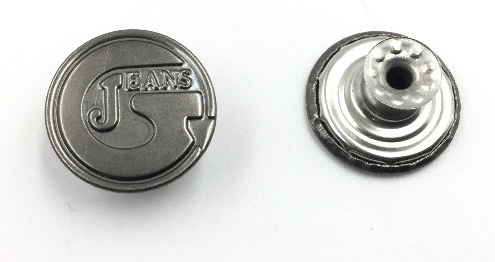 Black Circular Nickel Rivet Buttons (Wholesale)