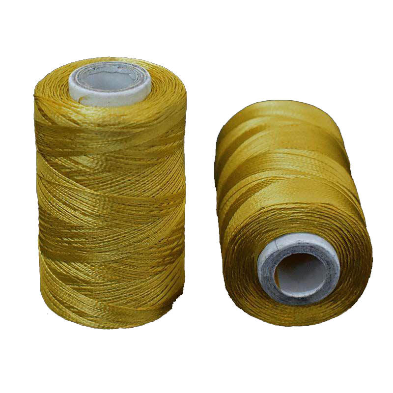 Dull Yellow Color Generic Silk Thread