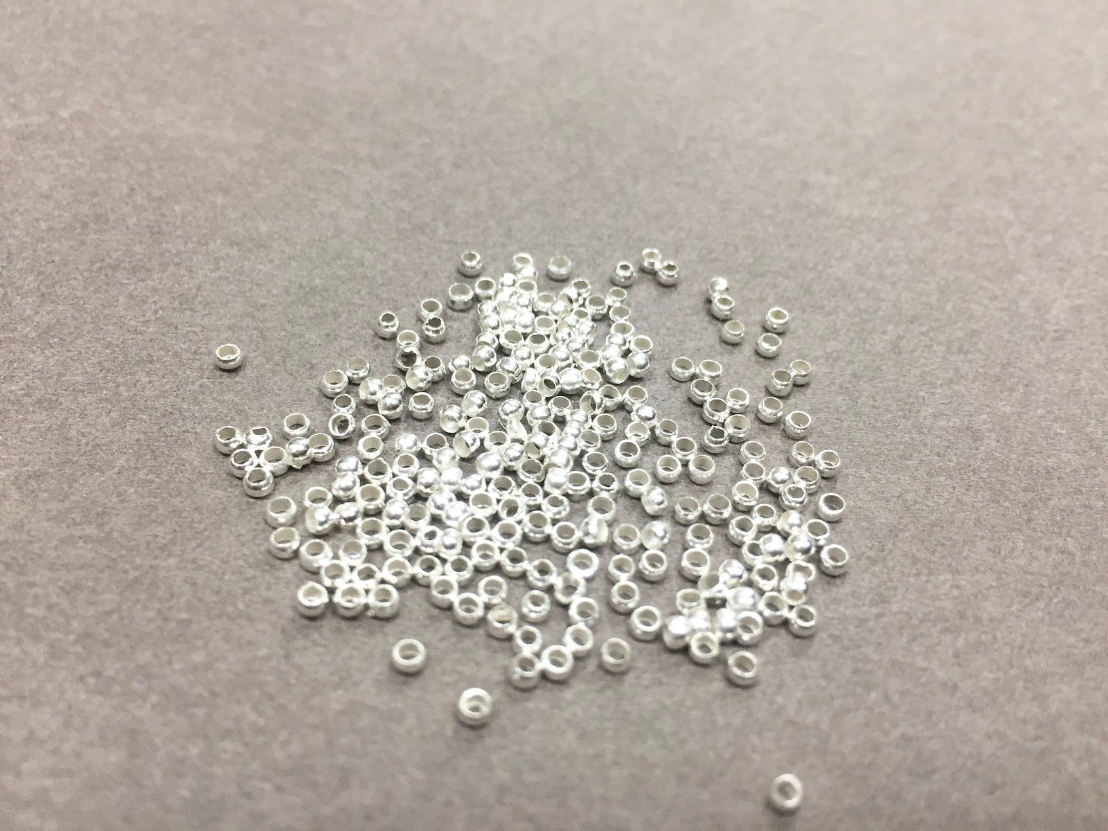 Silver Metal Stopper For Jewellery Making