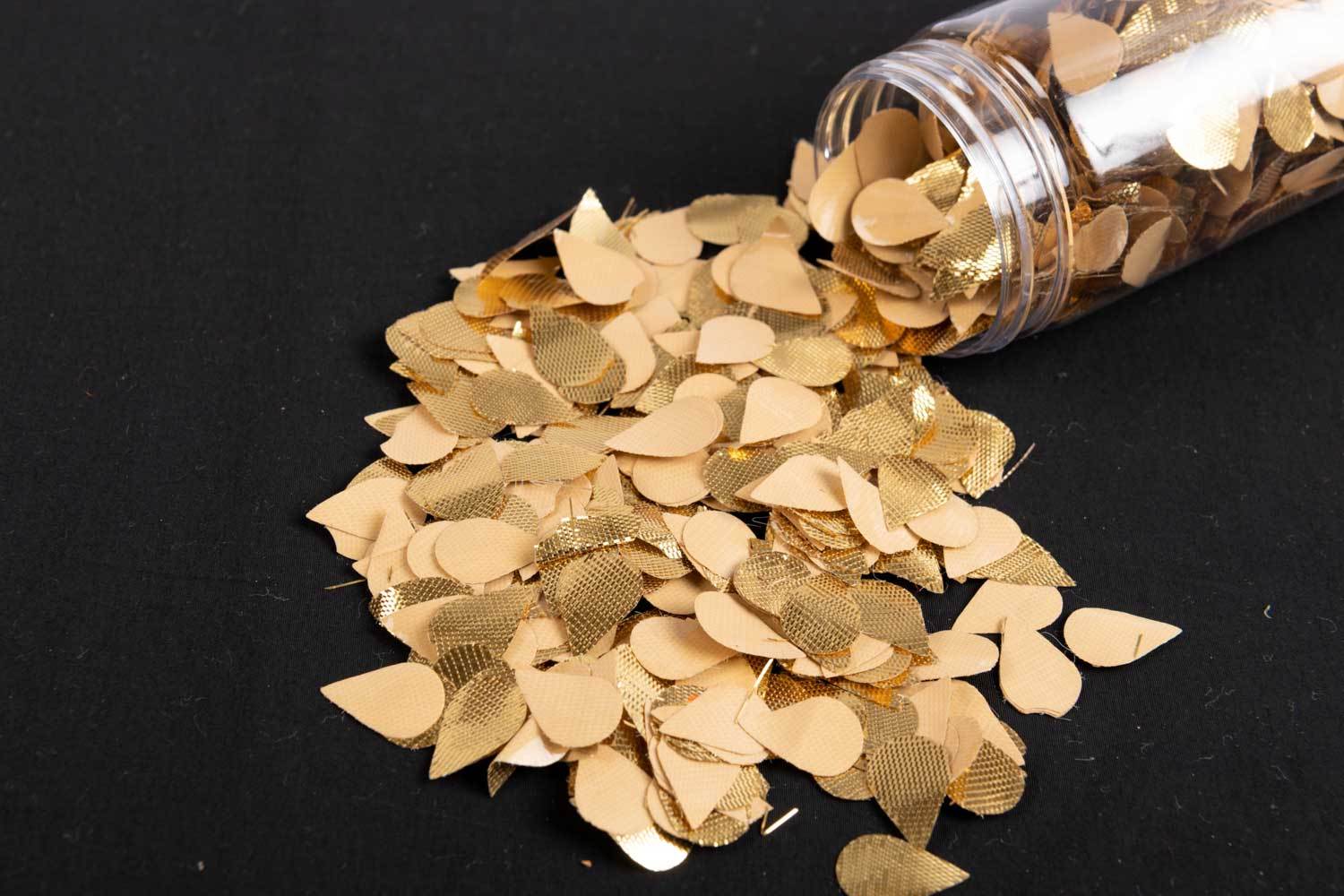 Golden Drop Gota Patti Patches