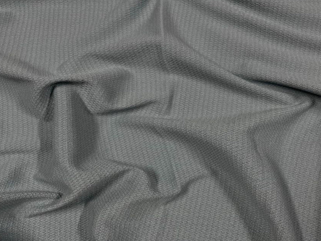 Light Gray Harrier Crepe Fabric