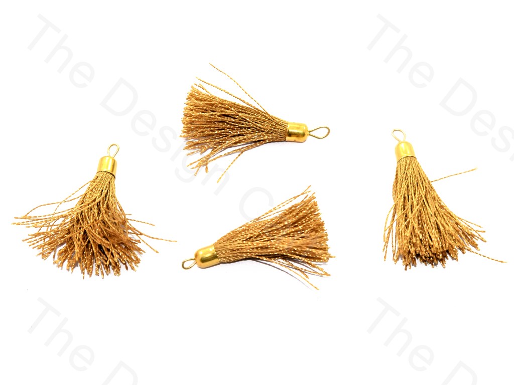 Mustard Yellow Silk Thread Tassel | The Design Cart