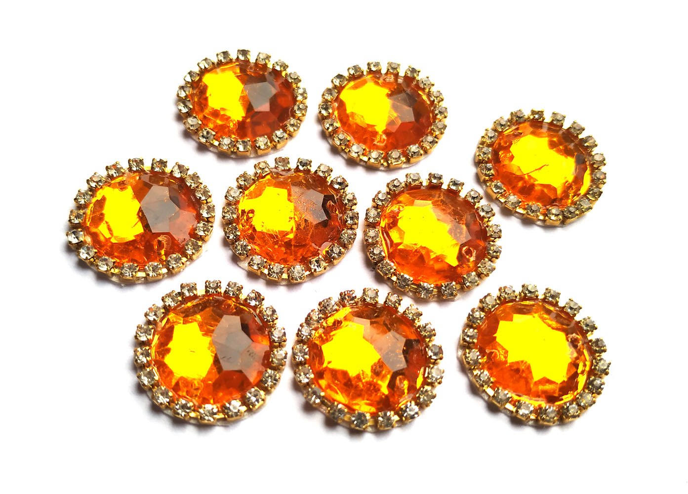 Dark Yellow Stone Patches