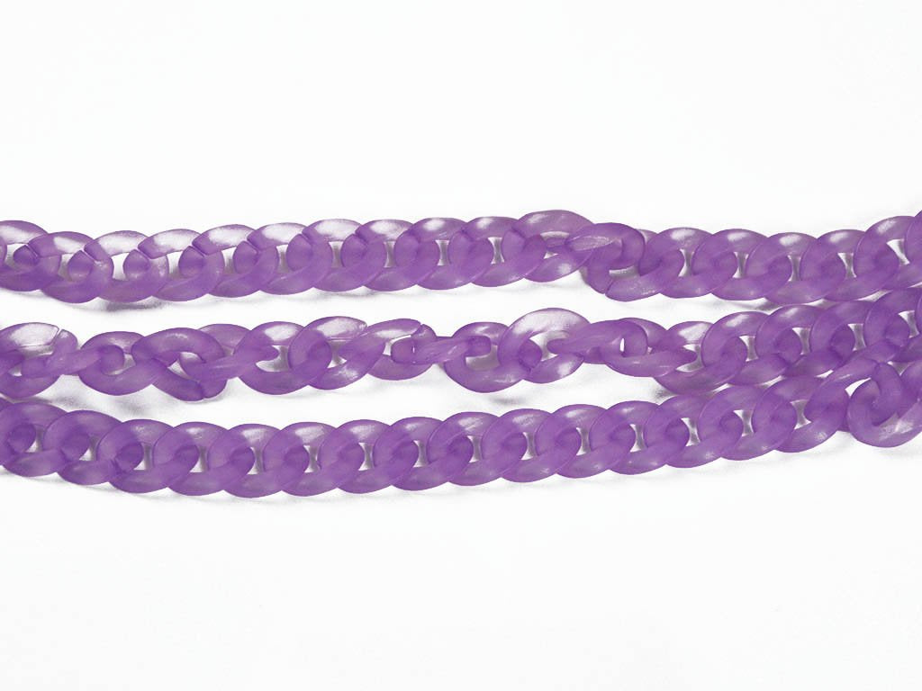 Light Purple Circular Acrylic Chains