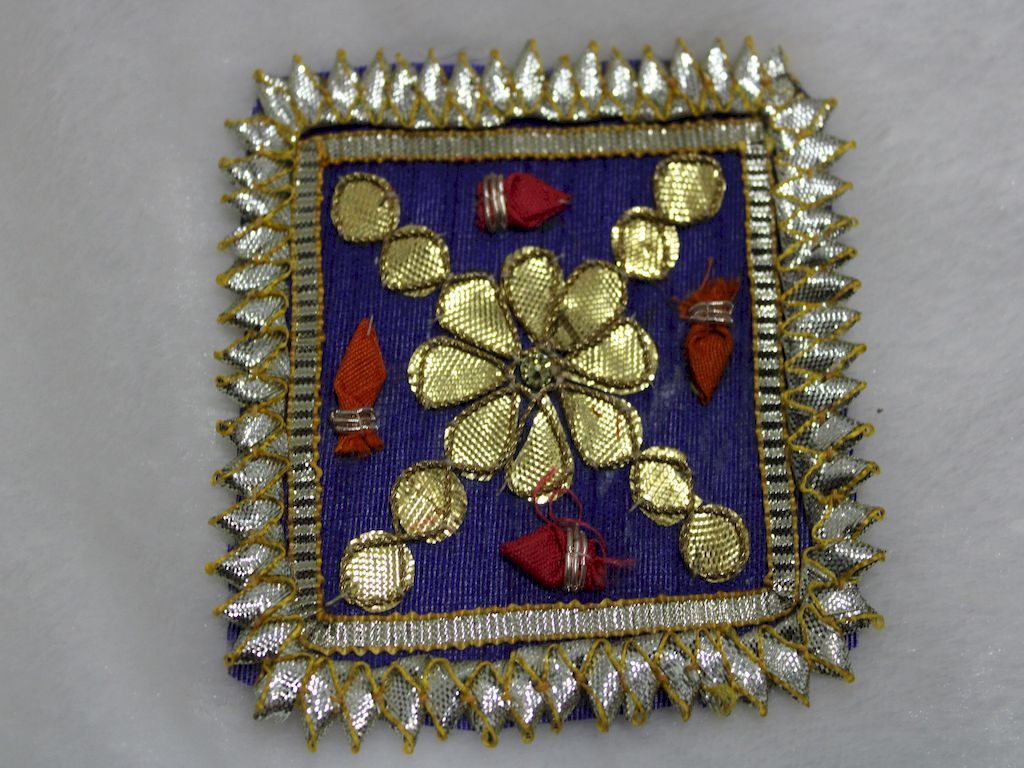 Blue Traditional Gota Work Patches