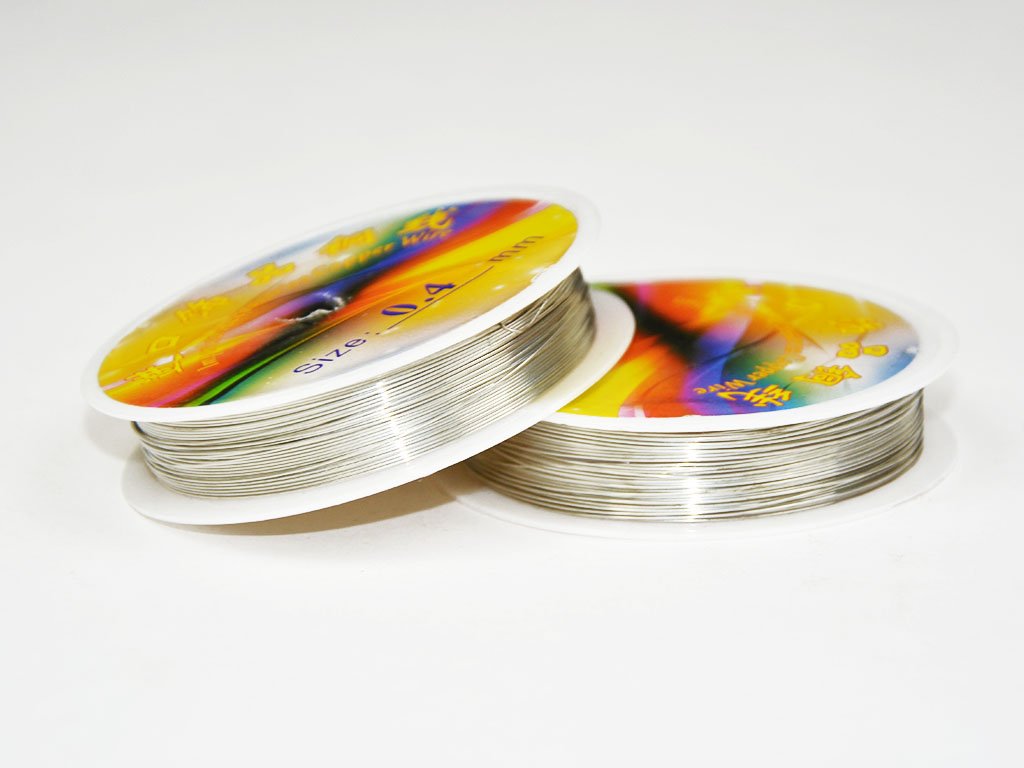 Silver Metal Beading Wire