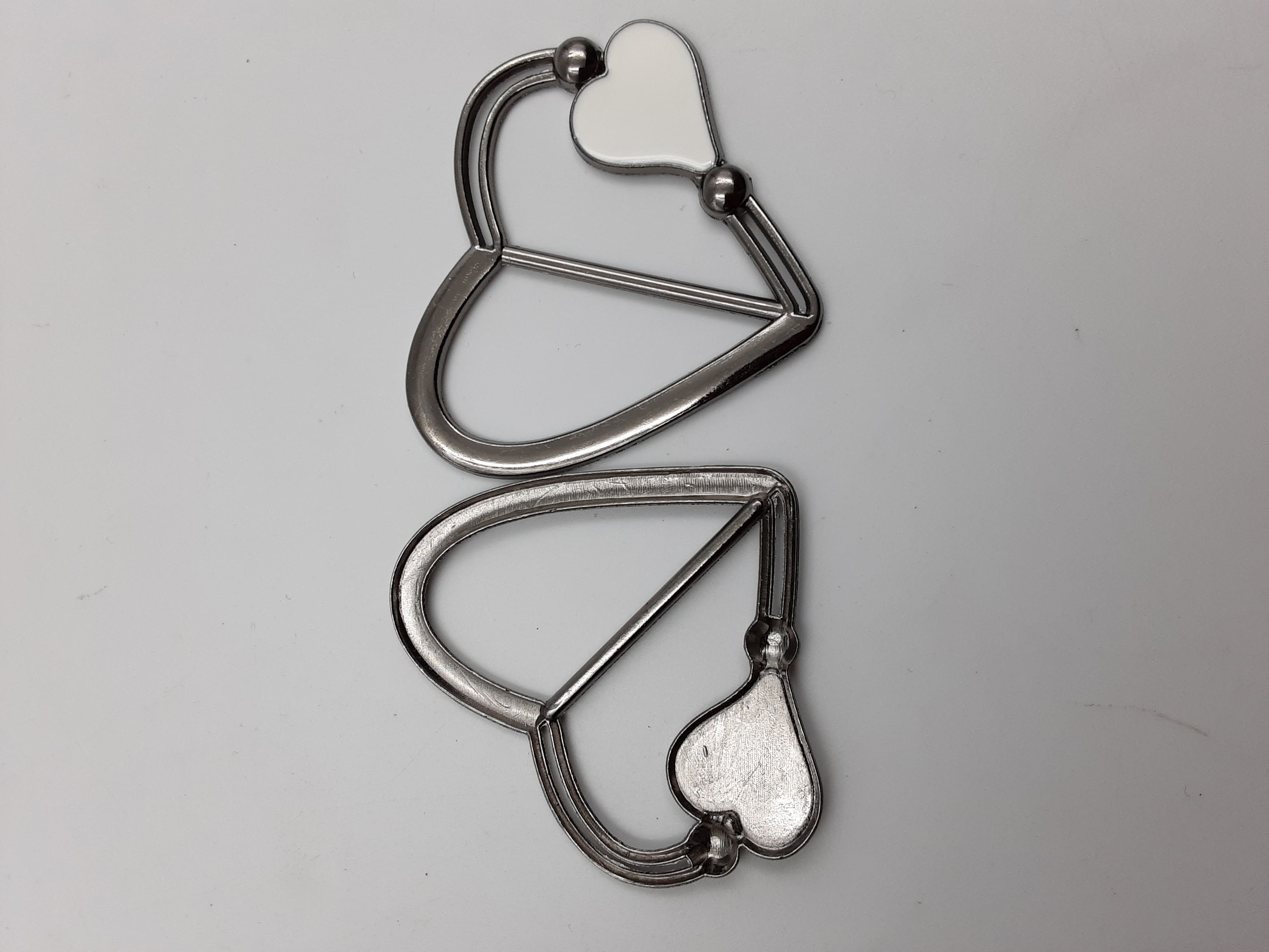 Silver Heart Buckle