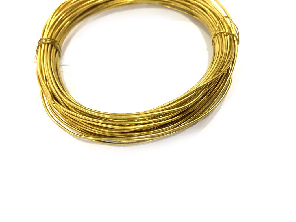 Golden Metal Wire